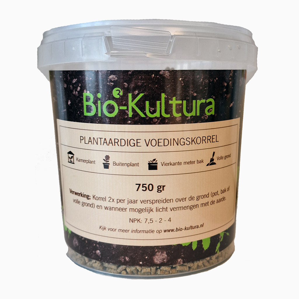 Plantaardige Voedingskorrel 750g | Organische Plantenvoeding, Vegan | Bio-Kultura – De ...