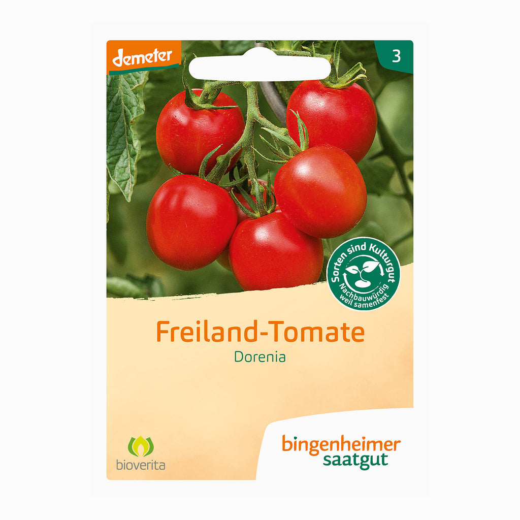Tomaat Dorenia | Biologische Moestuinzaden | Bingenheimer Saatgut (BIO ...